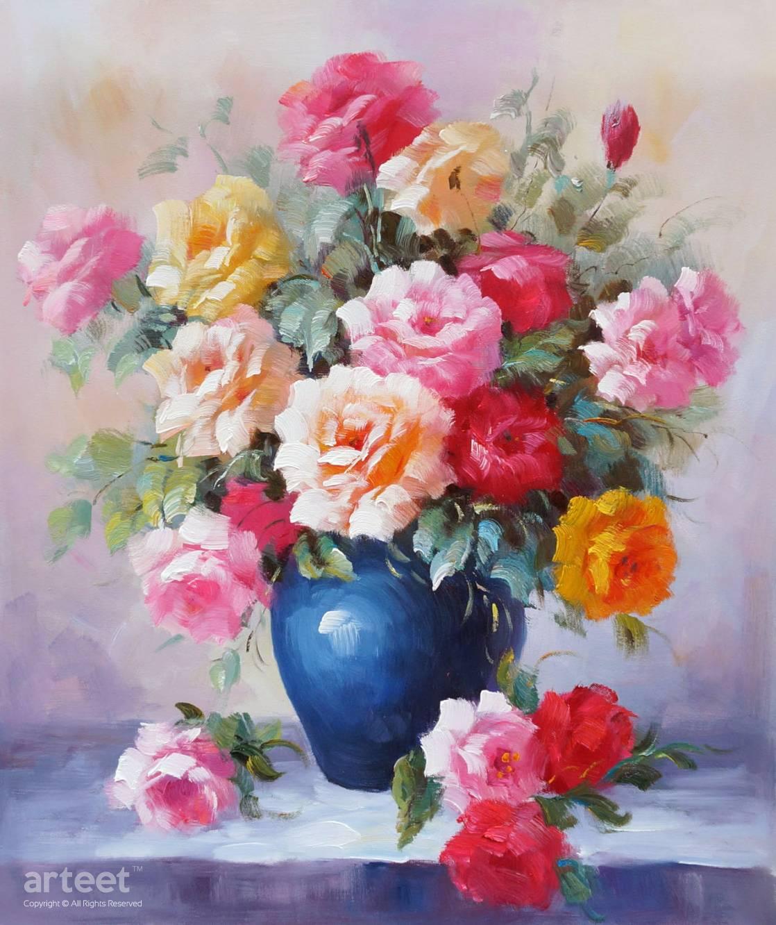 A Sensitive Woman | Art Paintings for Sale, Online Gallery