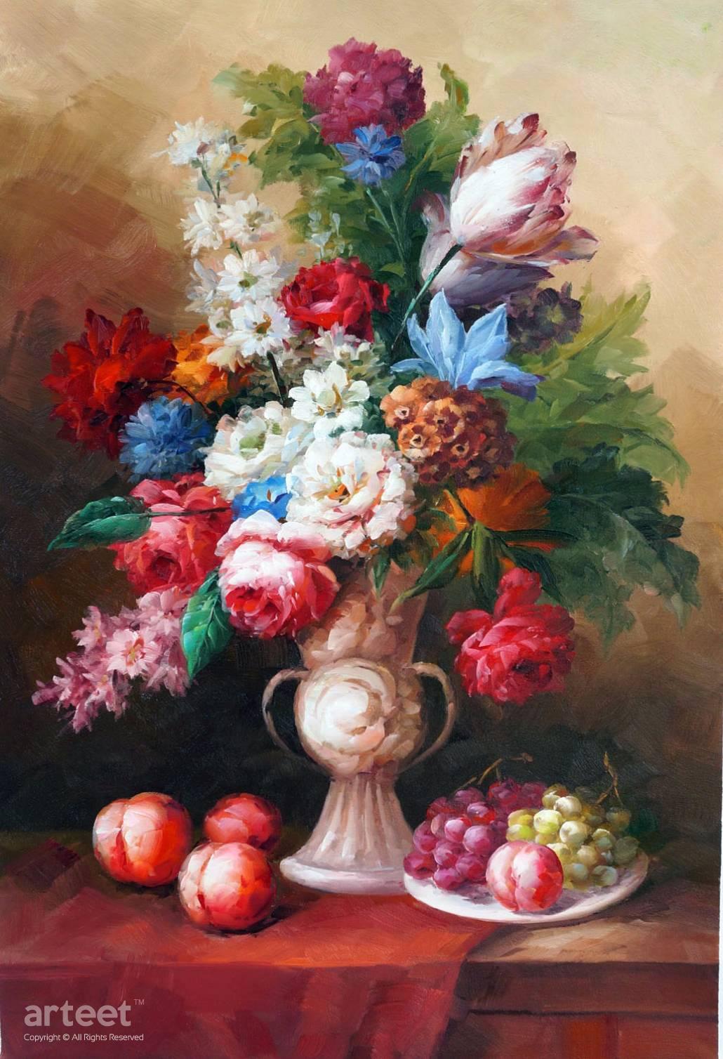 August Floral Arrangement | Art Paintings for Sale, Online Gallery