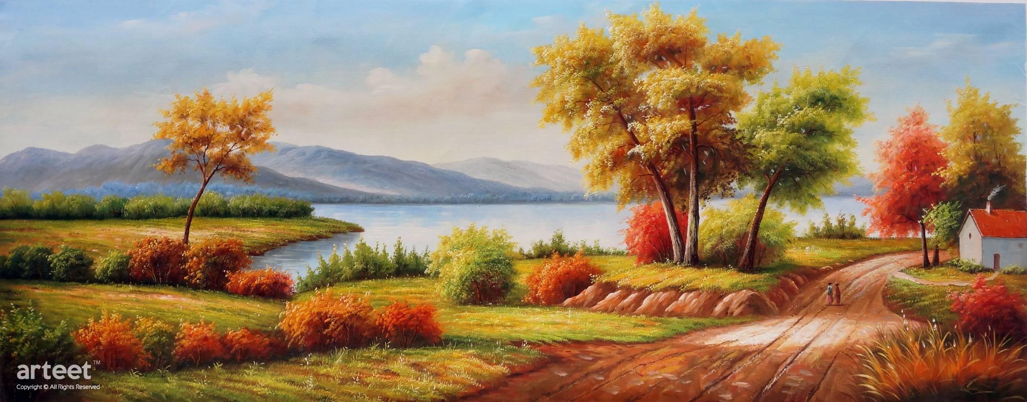 Autunno Giallo | Art Paintings for Sale, Online Gallery