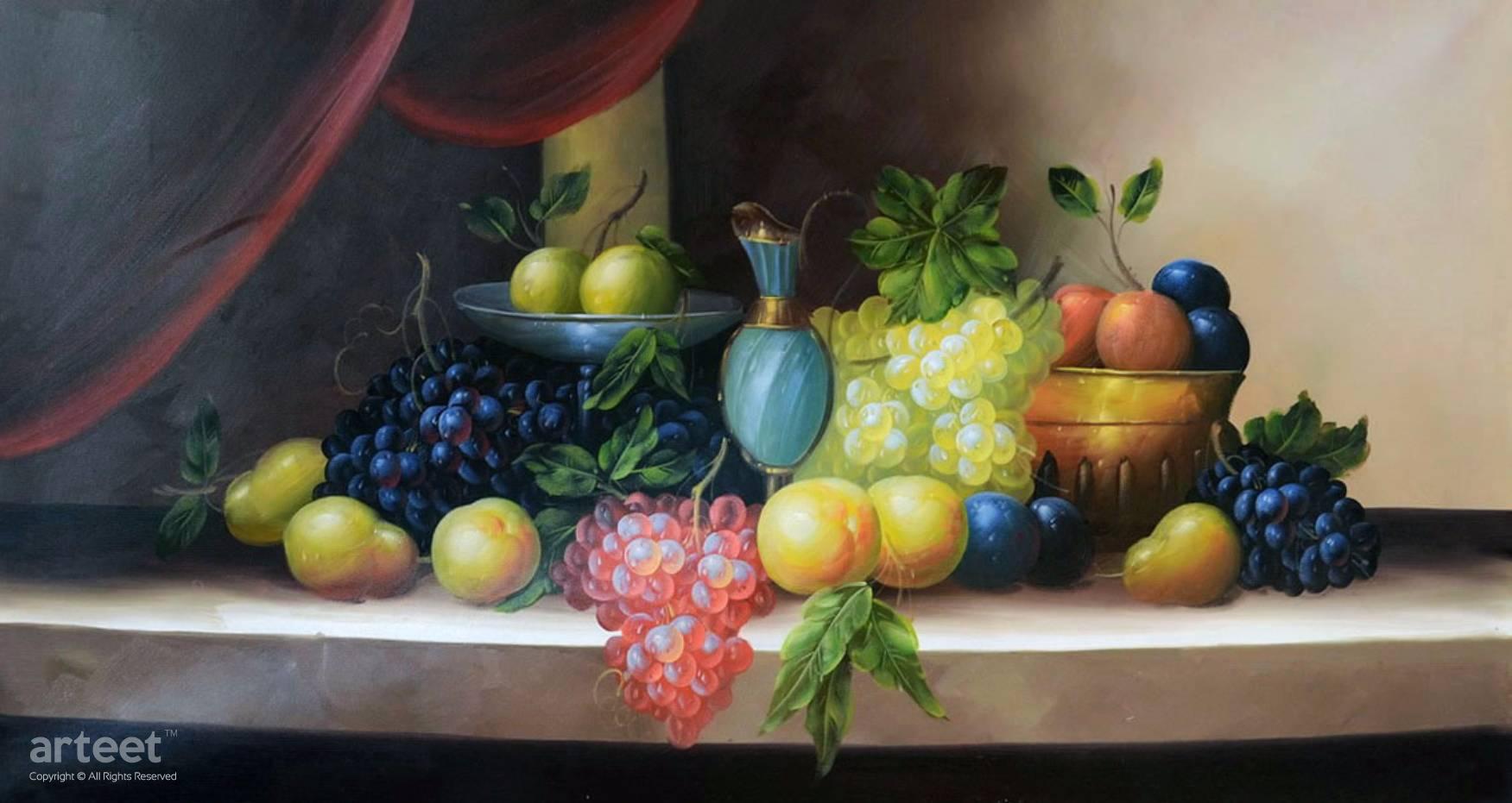 Fruits Still Life | Art Paintings for Sale, Online Gallery