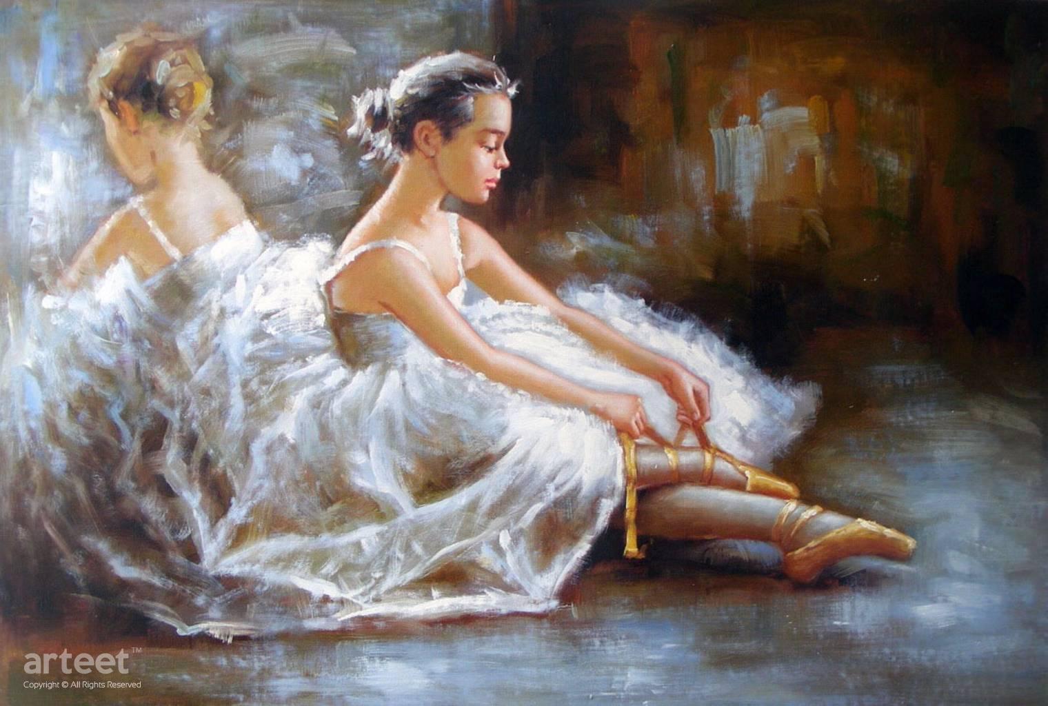 Getting Ready | Art Paintings for Sale, Online Gallery