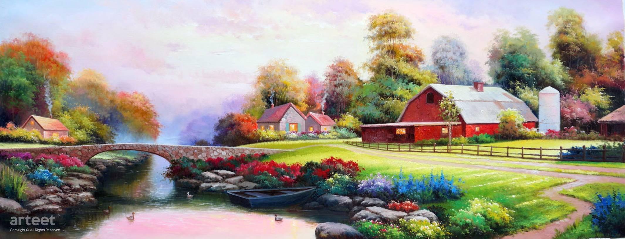 The Grange | Art Paintings for Sale, Online Gallery