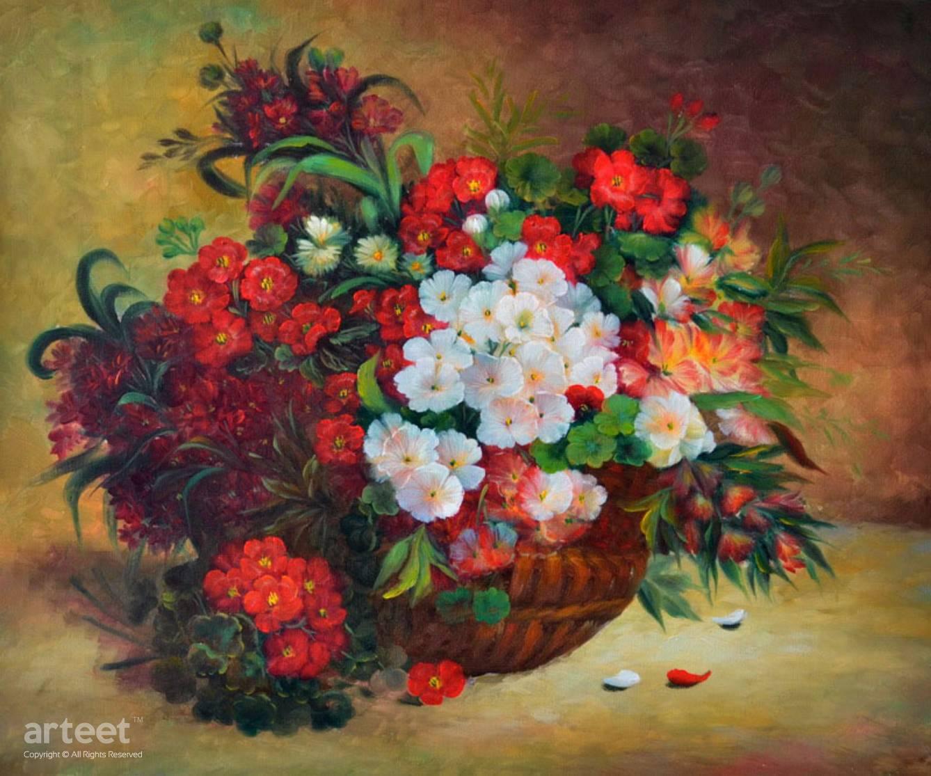 Un Vaso Di Fiori | Art Paintings for Sale, Online Gallery